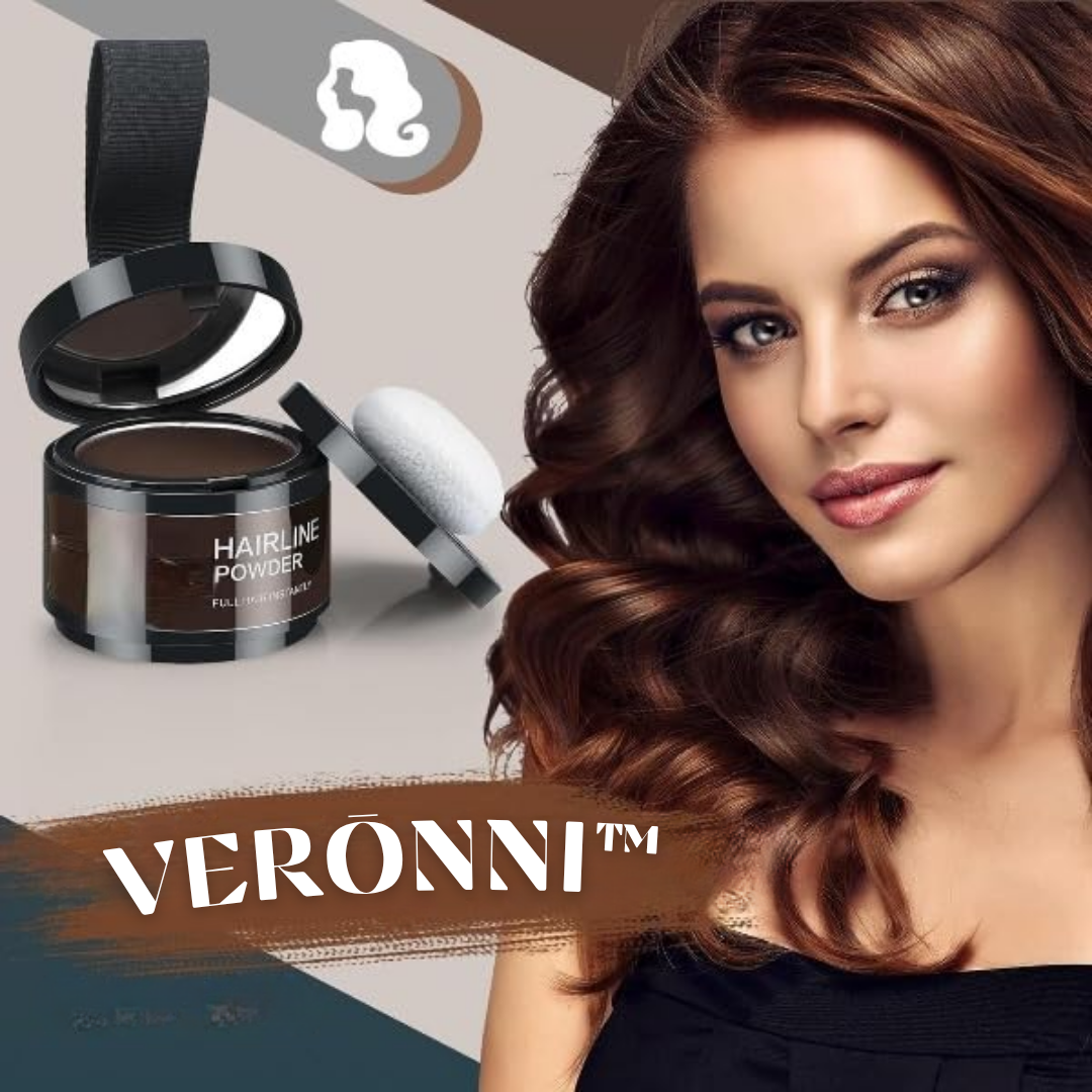 1+1 FREE | VERŌNNI™ | Shadow powder for the hairline for quick conceal ...